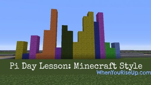 Minecraft Pi Day Lesson » SKrafty