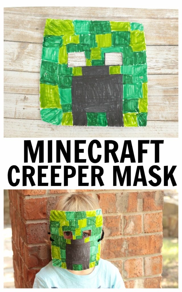 Minecraft Creeper Mask » SKrafty