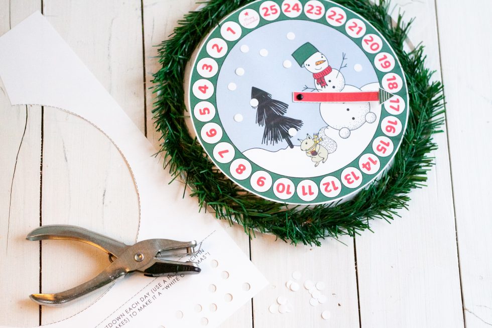 Free Printable Countdown to Christmas Clock » SKrafty
