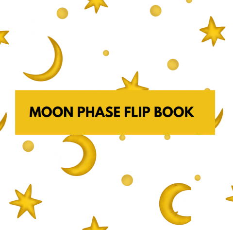 Moon Phase Flip Book Printable » SKrafty