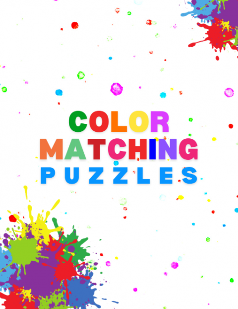 Color Matching Puzzles Printable » SKrafty